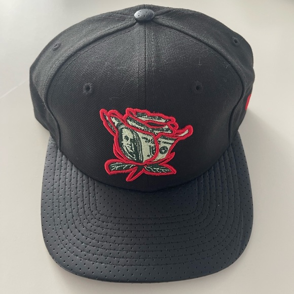 New Era | Accessories | New Era Money Rose Snapback Hat | Poshmark